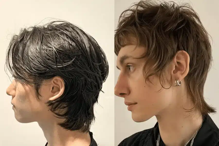 Wolf Cut With Straight Hair Male Style Guide for Modern Looks